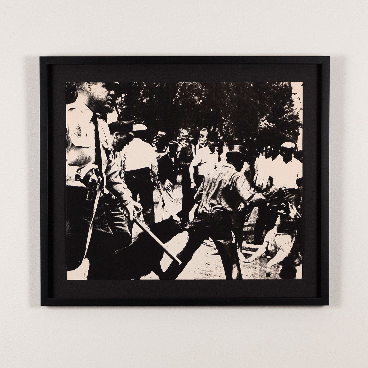 ANDY WARHOL "BIRMINGHAM RACE RIOTS" SCREENPRINT, 1964 – Caviar20