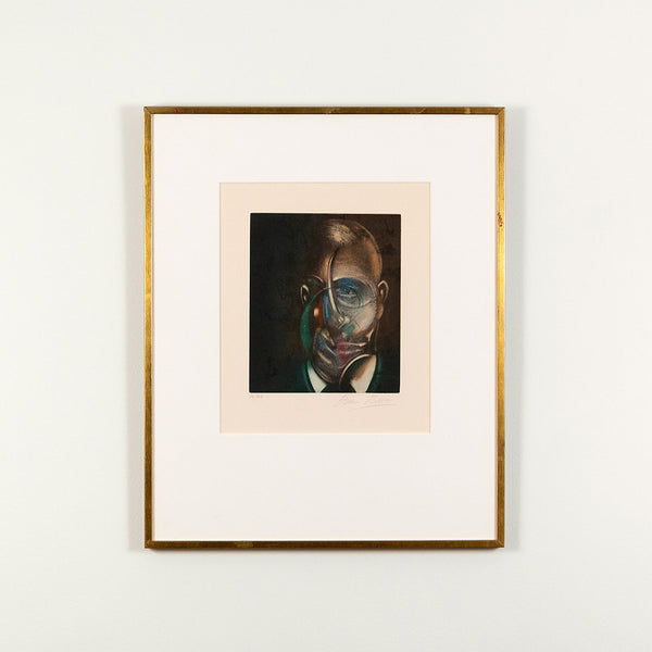 FRANCIS BACON "MICHEL LEIRIS" ETCHING, 1976 – Caviar20