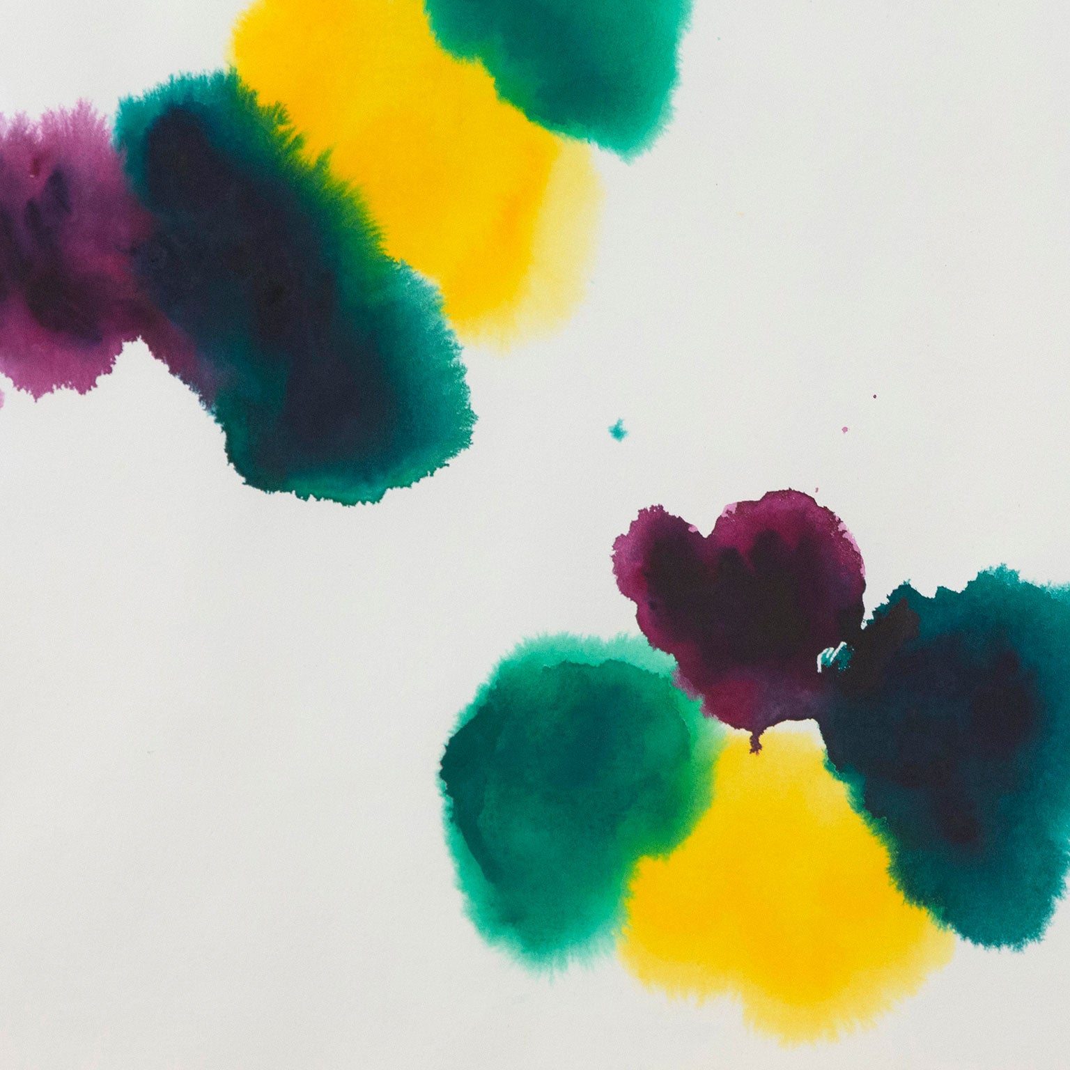 GERSHON ISKOWITZ "EMERALD GROOVE" WATERCOLOR, 1977 – Caviar20