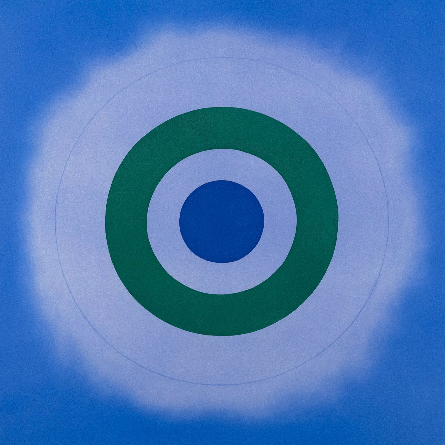 KENNETH NOLAND "SKY CIRCLE" AQUATINT, 2009 – Caviar20