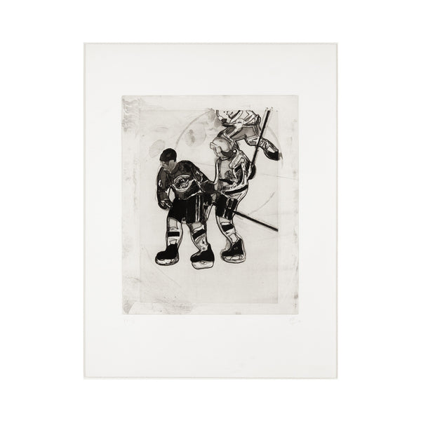 PETER DOIG "SUBBAN AND NOLAN" ETCHING, 2017 – Caviar20