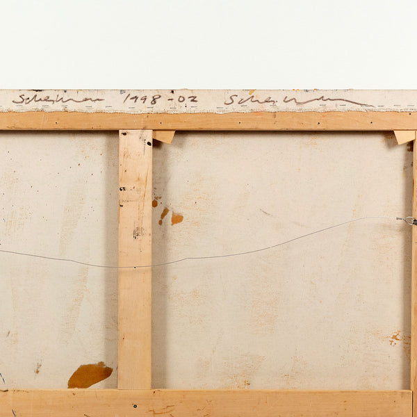 TONY SCHERMAN "EUROPA'S REVENGE" ENCAUSTIC ON CANVAS, 1998 – Caviar20