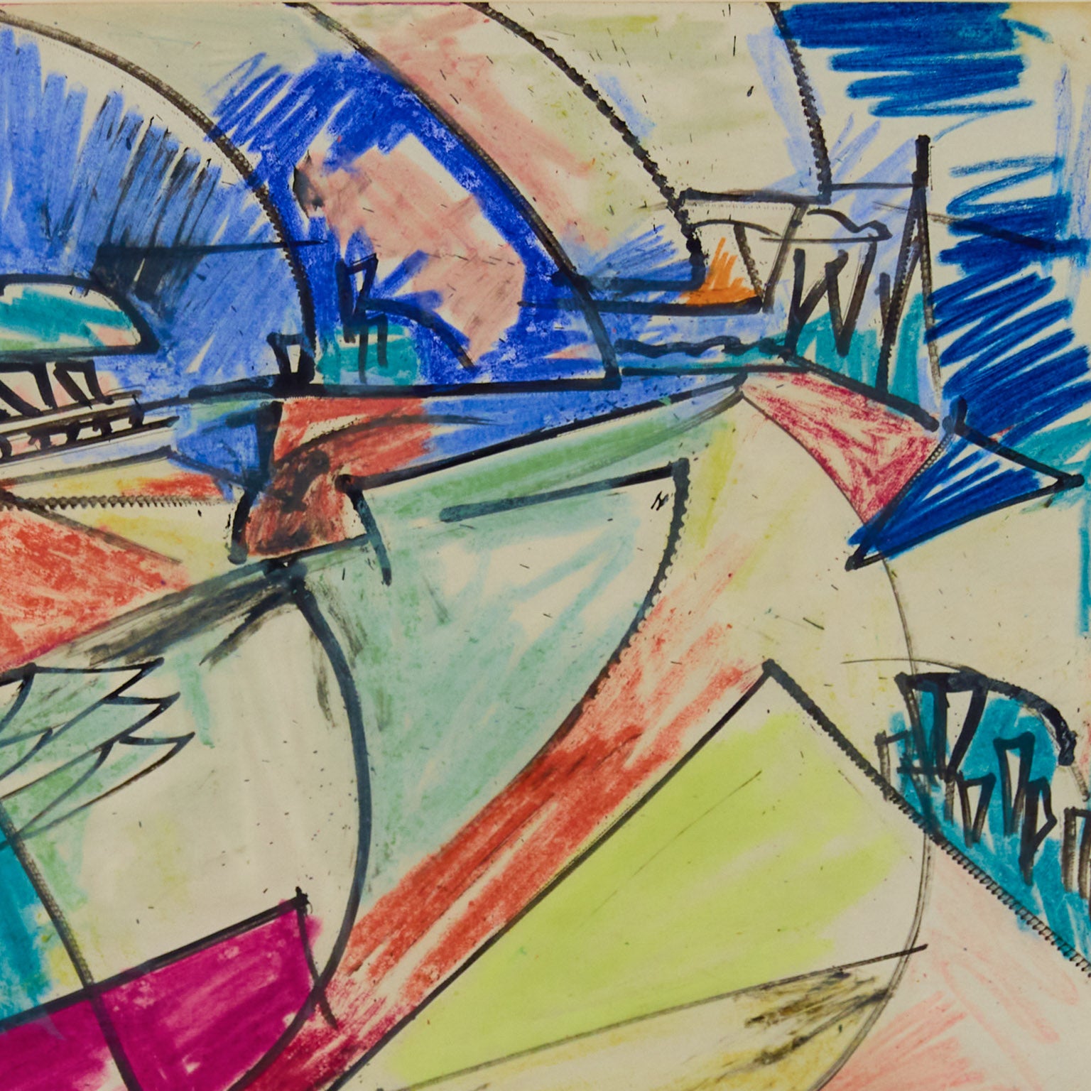 HANS HOFMANN "UNTITLED" DRAWING, 1942 – Caviar20