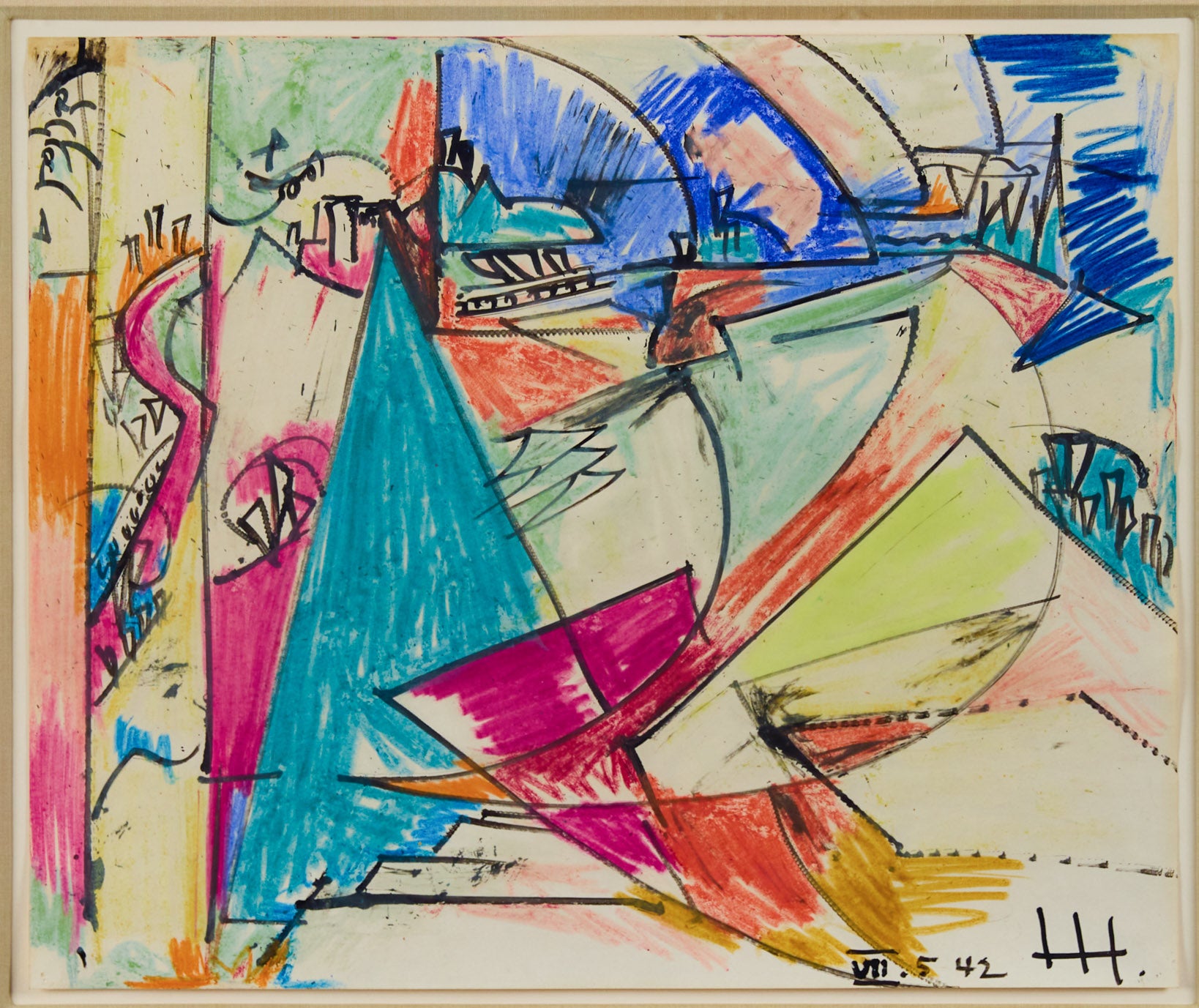 HANS HOFMANN "UNTITLED" DRAWING, 1942 – Caviar20