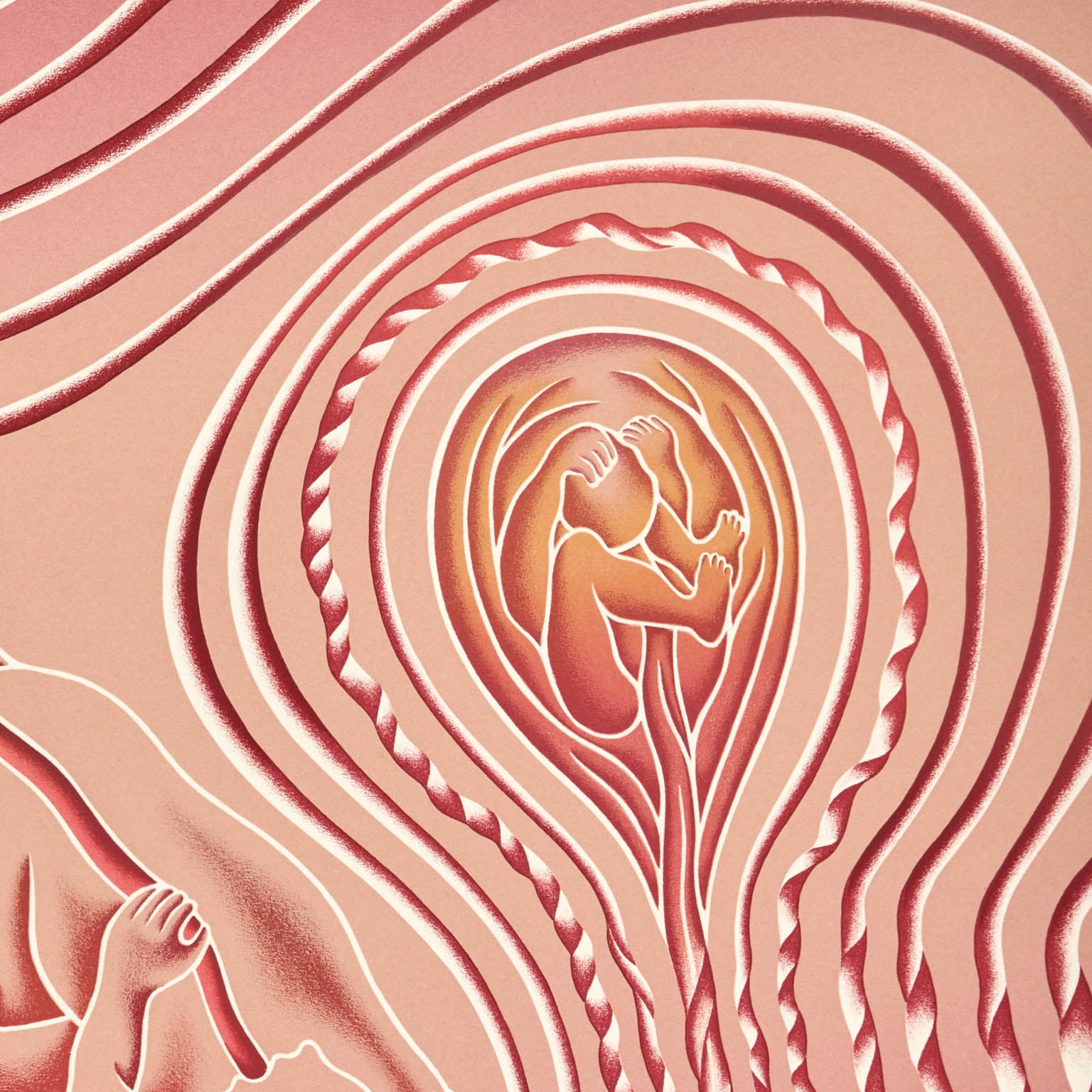 JUDY CHICAGO "BIRTH TEAR/TEAR" SERIGRAPH, 1985 – Caviar20