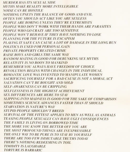 JENNY HOLZER "TRUISMS (TORONTO)" 1982 – Caviar20