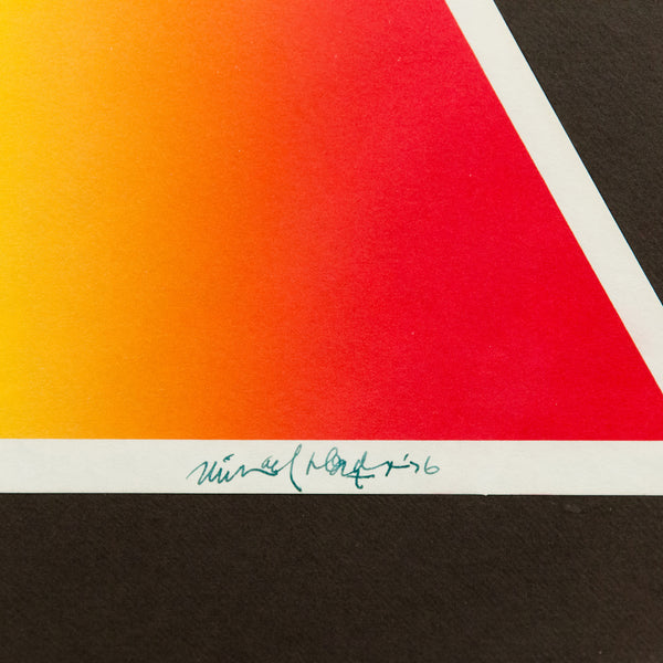 MICHAEL HAYDEN "TRI-FOUNTAIN" LITHOGRAPH, 1976 – Caviar20