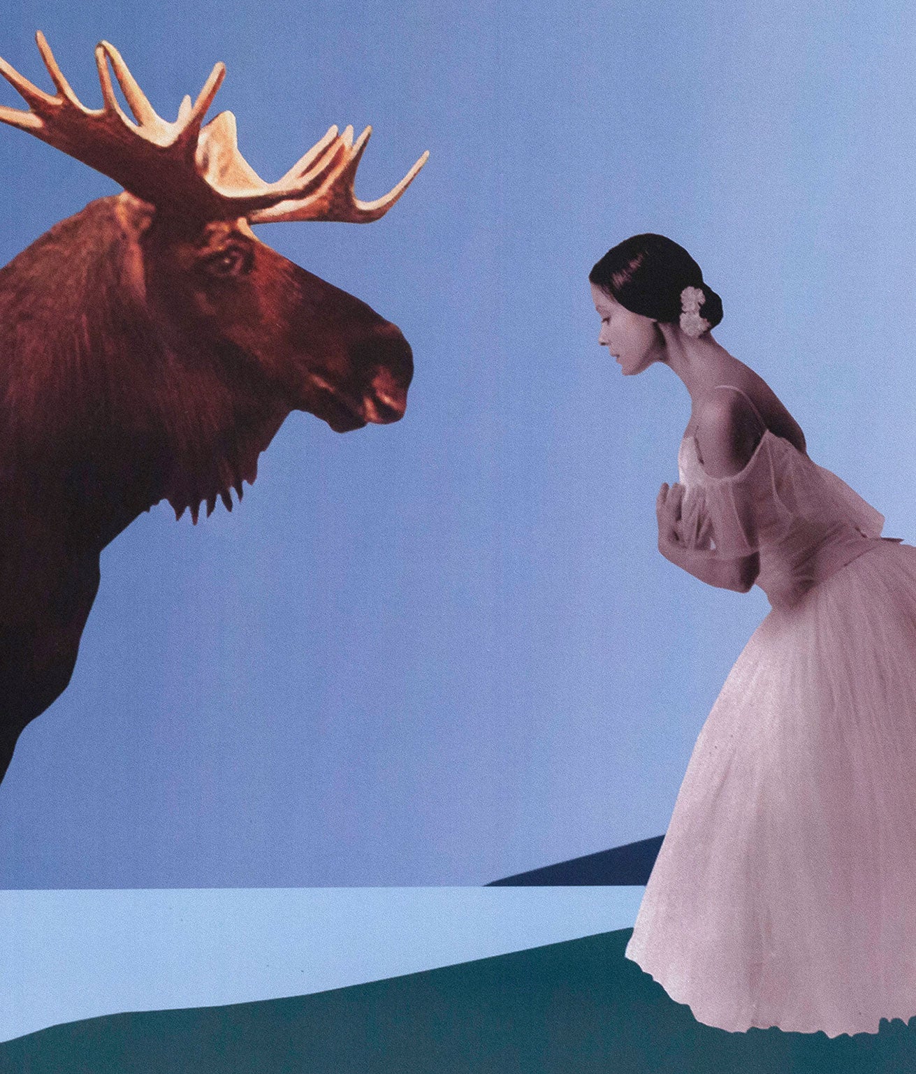 CHARLES PACHTER "MOOSE LAKE: PAS DE DEUX" – Caviar20