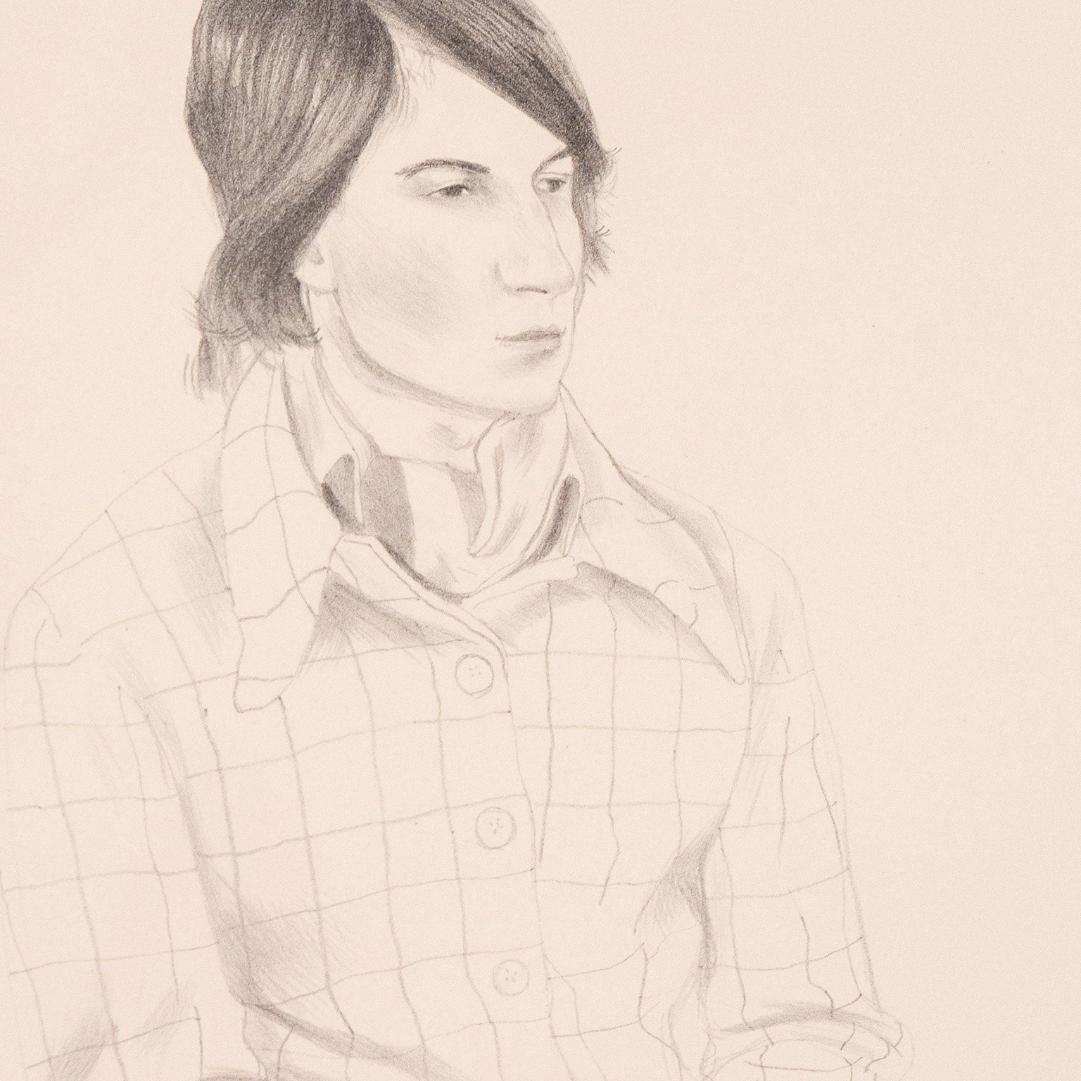 DAVID HOCKNEY "YVES-MARIE HERVÉ" LITHOGRAPH, 1974 – Caviar20