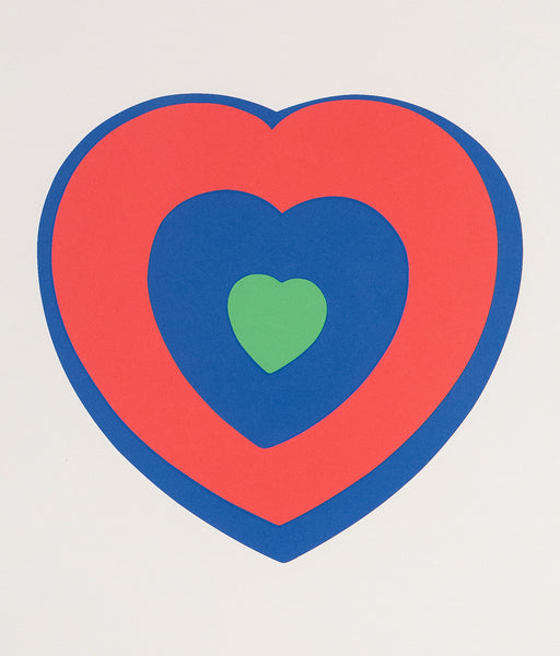 GENERAL IDEA “COEUR VOLANT” SCREENPRINT, 2000 – Caviar20