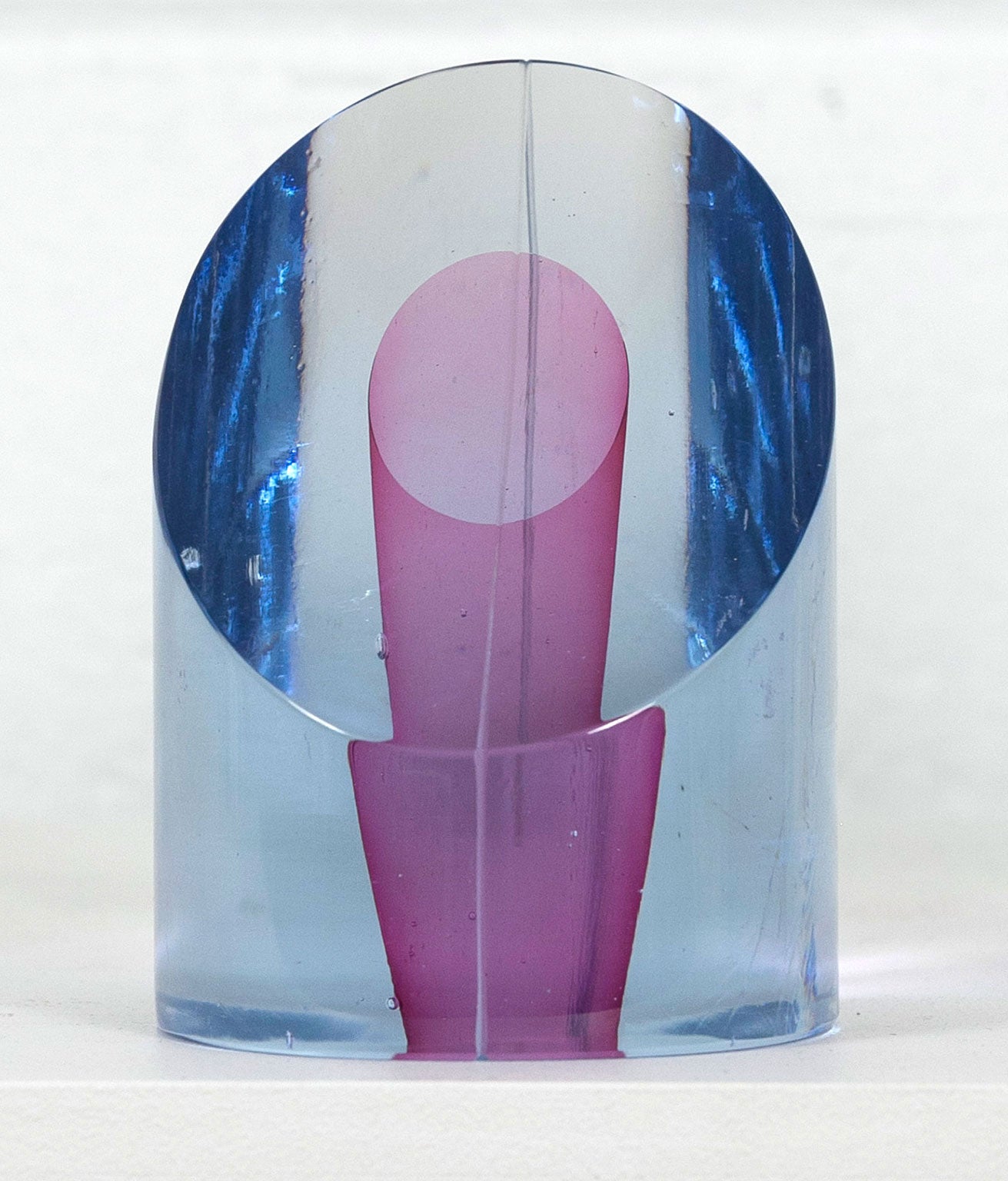 HARVEY LITTLETON "CYLINDRICAL SECTIONS 45" GLASS, 1979 – Caviar20