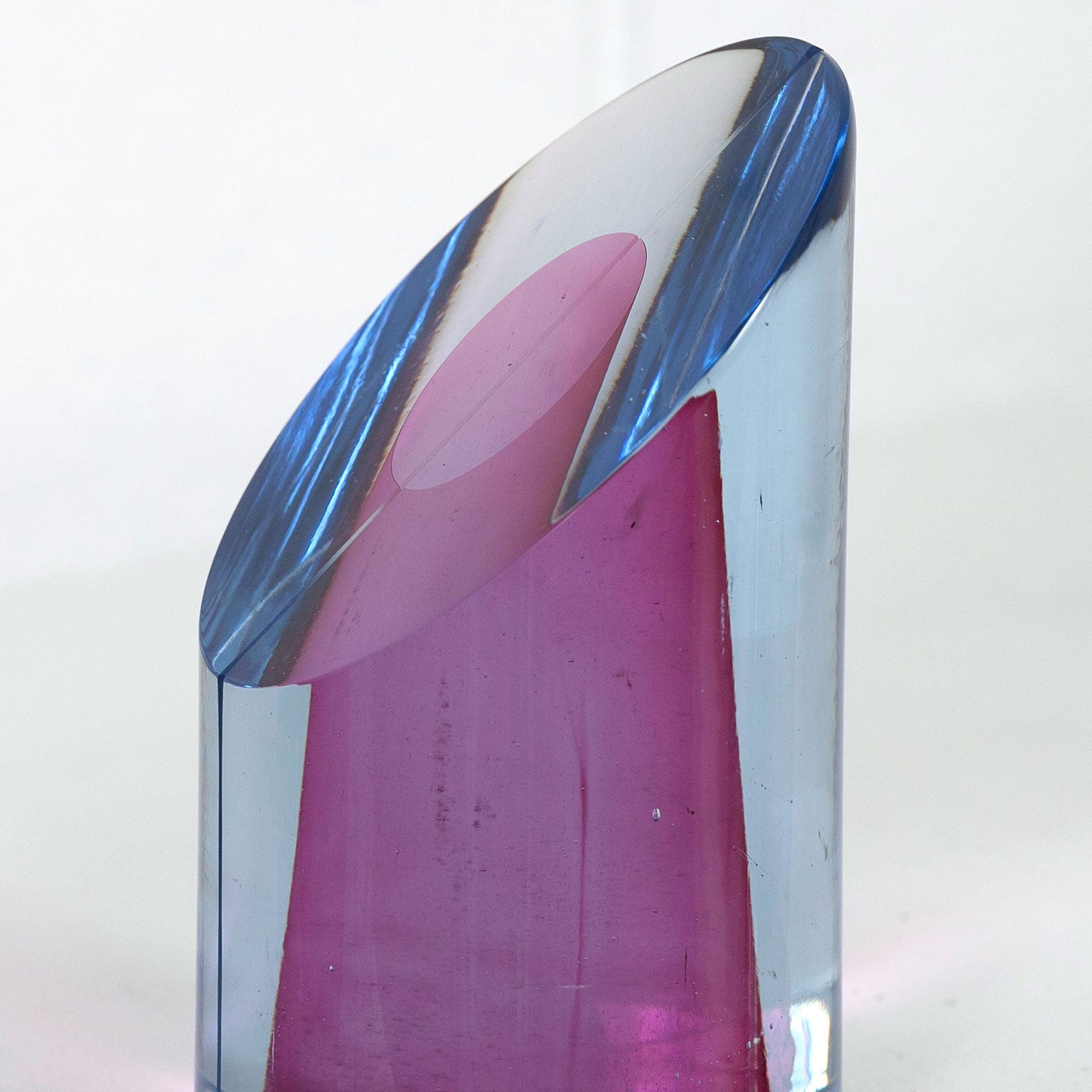 HARVEY LITTLETON "CYLINDRICAL SECTIONS 45" GLASS, 1979 – Caviar20