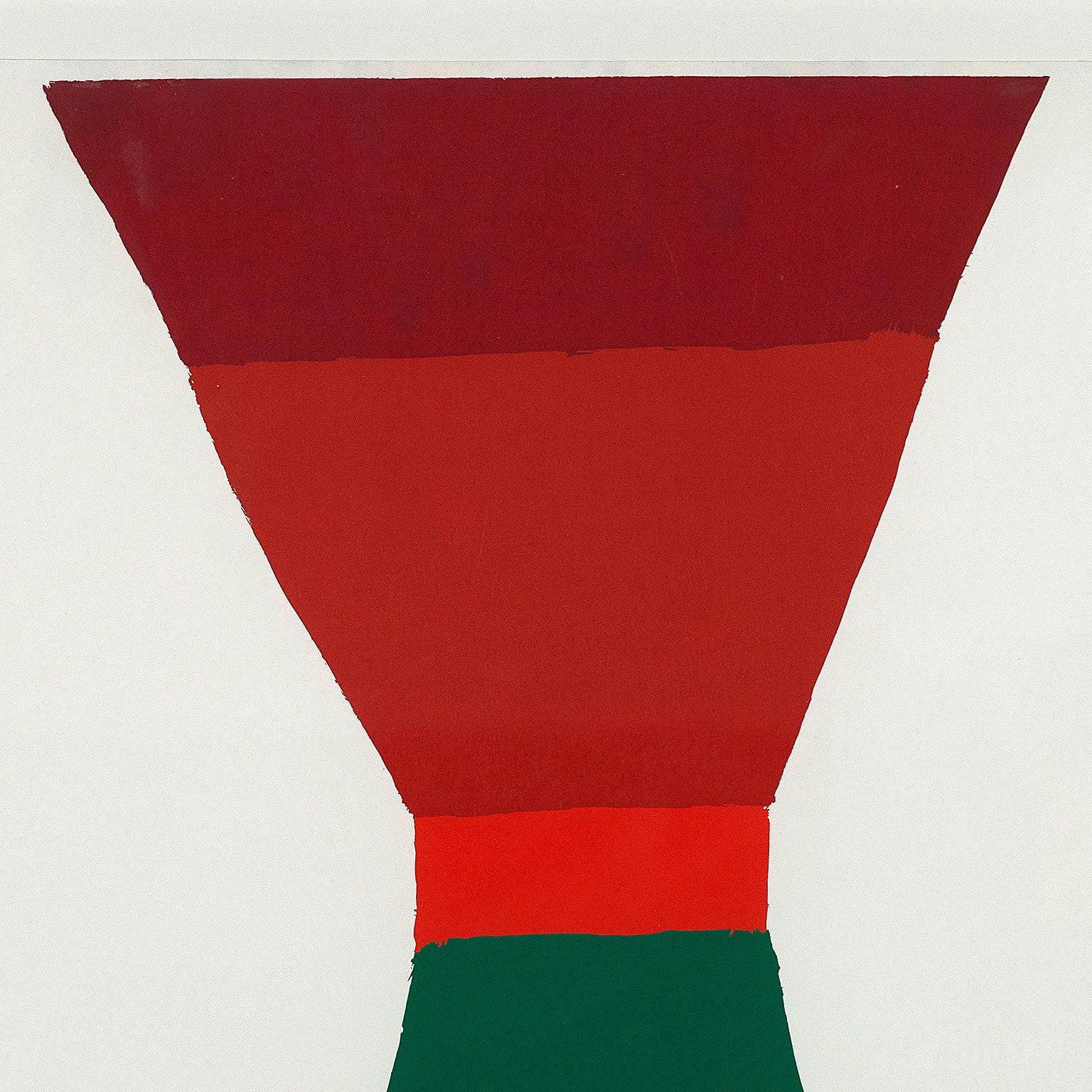JACK BUSH "RED-ORANGE-GREEN" SERIGRAPH, 1965 – Caviar20