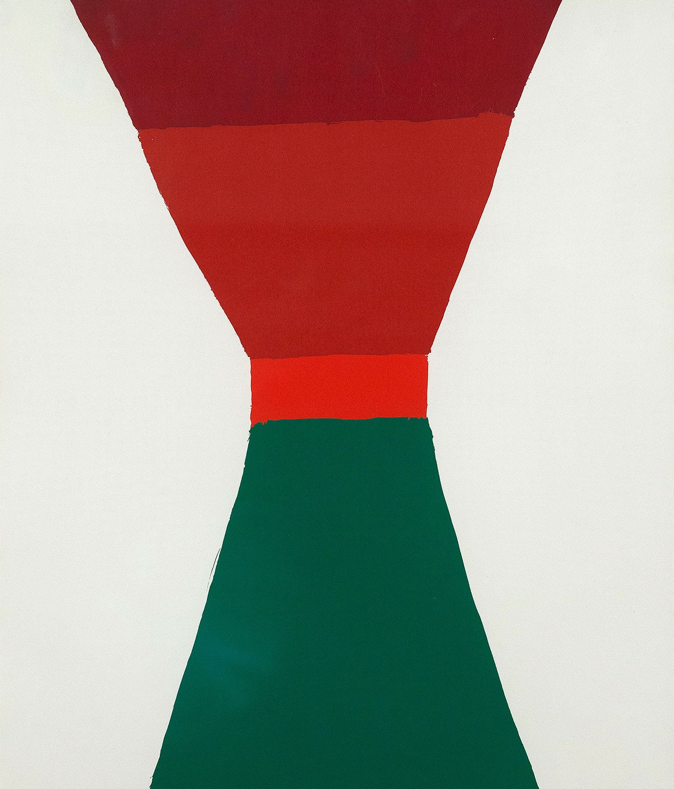 JACK BUSH "RED-ORANGE-GREEN" SERIGRAPH, 1965 – Caviar20