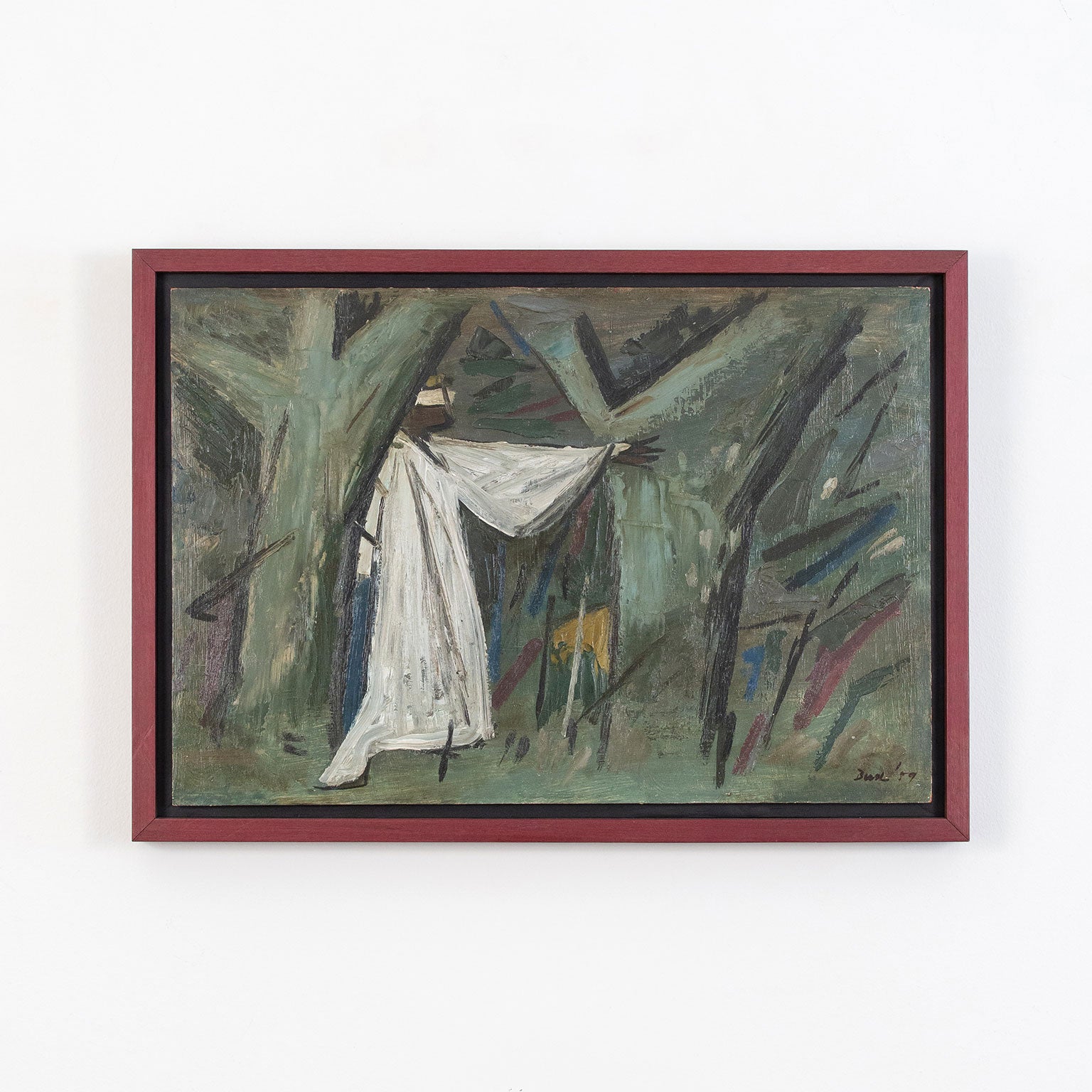 JACK BUSH "THE SEARCHER" OIL ON MASONITE, 1952 – Caviar20