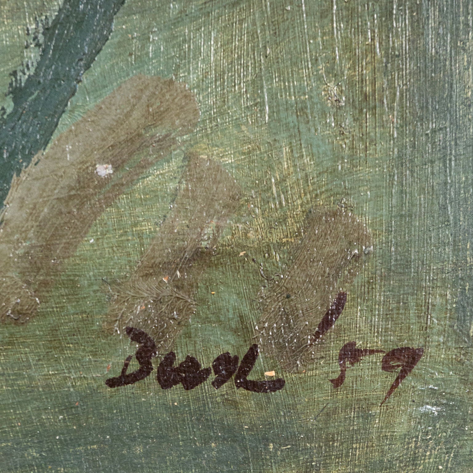 JACK BUSH "THE SEARCHER" OIL ON MASONITE, 1952 – Caviar20