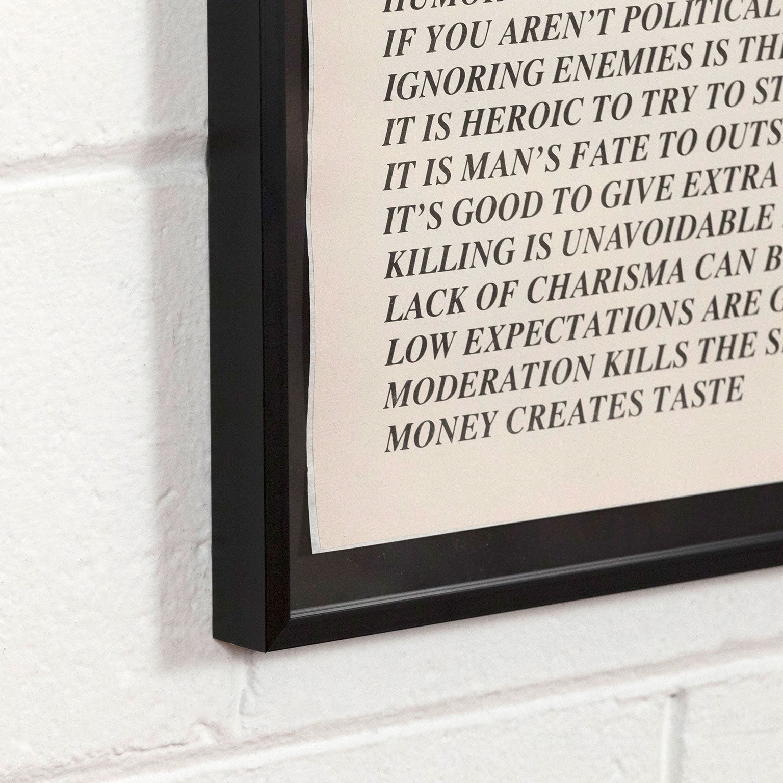 JENNY HOLZER "TRUISMS (TORONTO)" 1982 – Caviar20