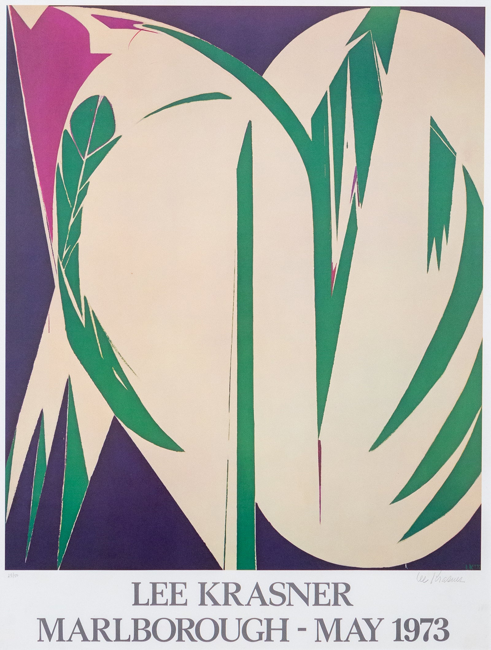 lee krasner poster