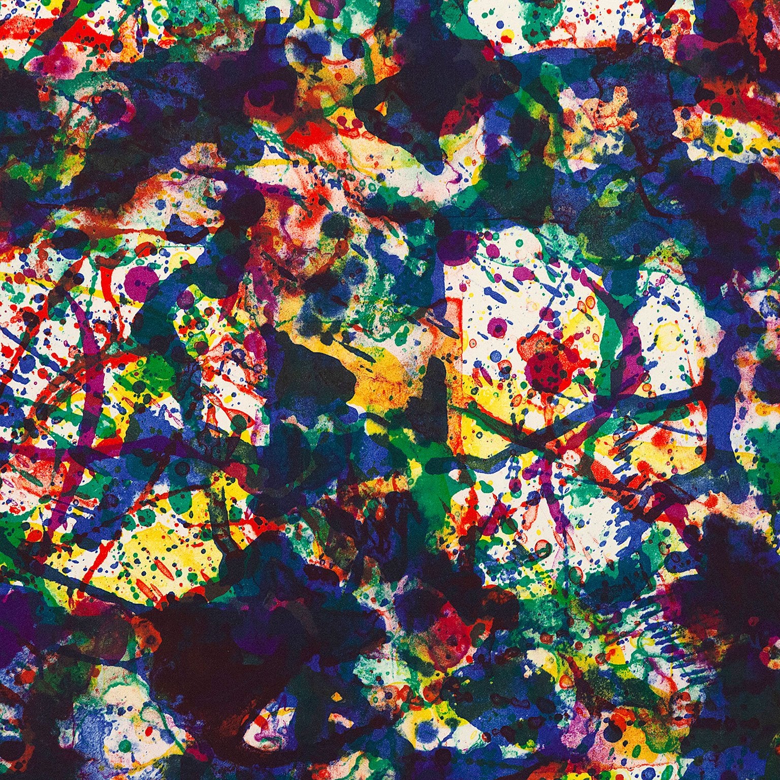 SAM FRANCIS "BLUE MATRIX" LITHO, 1978 – Caviar20