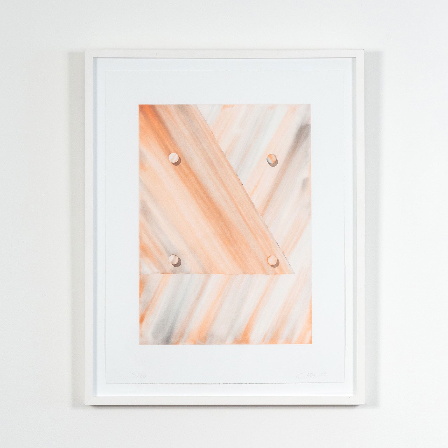 TOMMA ABTS "UNTITLED (TRIANGLE)" AQUATINT, 2009 – Caviar20