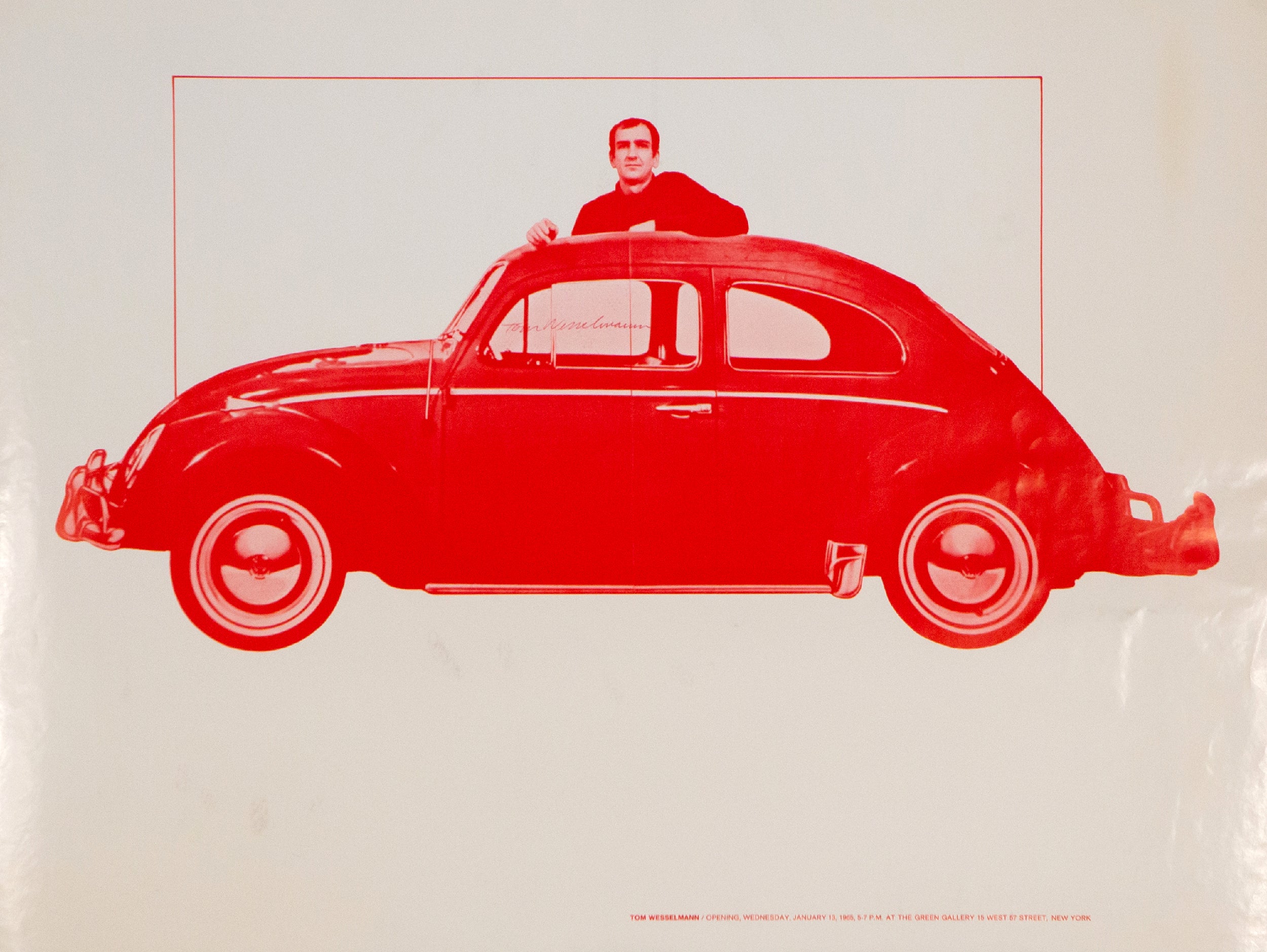 TOM WESSELMANN "GREEN GALLERY EXHIBITION" POSTER, 1965 – Caviar20