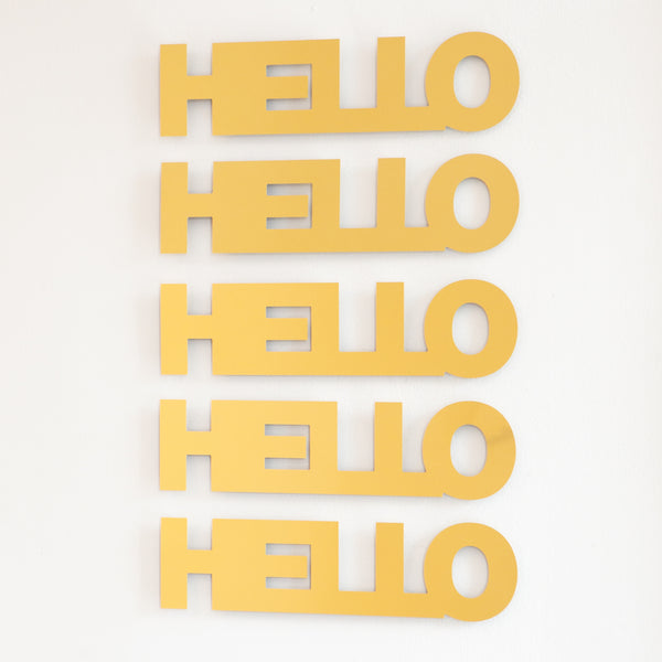 JADE RUDE "HELLO" SCULPTURE, 2015 – Caviar20
